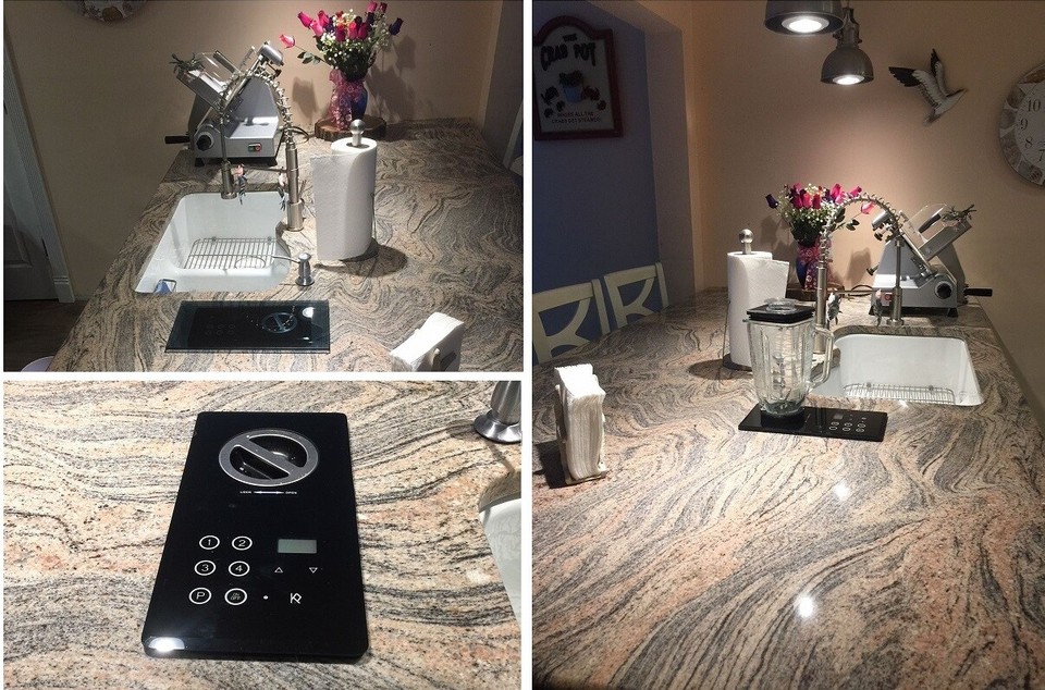 In-Built in-counter blender (Food Center) w/1000W Drop in under counter ...