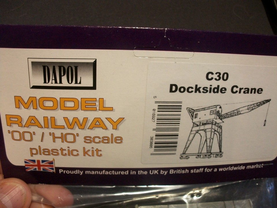 1/72 DAPOL C30 FAHRKRANDAPOL C30 DOCKSIDE CRANE Diorama Kit OVP | eBay