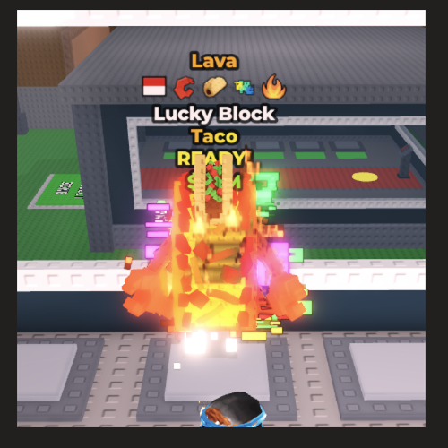 5x Five Mutated Mutations LAVA Taco Lucky Block Super Rare Steal a ...
