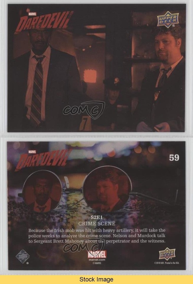2018 Marvel Daredevil Seasons 1 & 2 Rainbow Color Wheel Crime Scene #59 ...