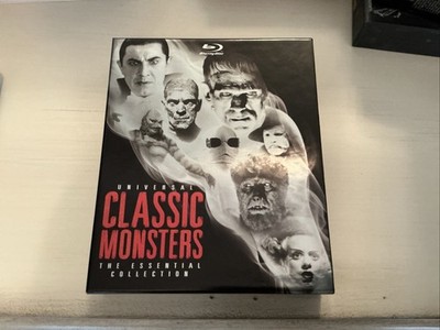 Universal Classic Monsters : The Essential Collection ( 8 Blu-Ray Set ...