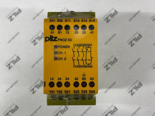 PILZ 774310 - PNOZ X3 24VAC 24VDC 3n/o 1n/c 1so | eBay