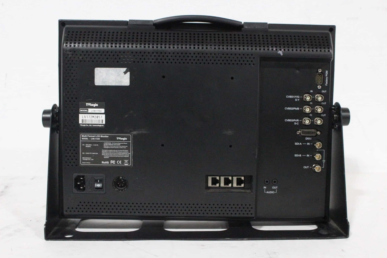 TVLogic LVM-172W 17" Multi-Format Broadcast LCD Monitor (C1672-142) | eBay