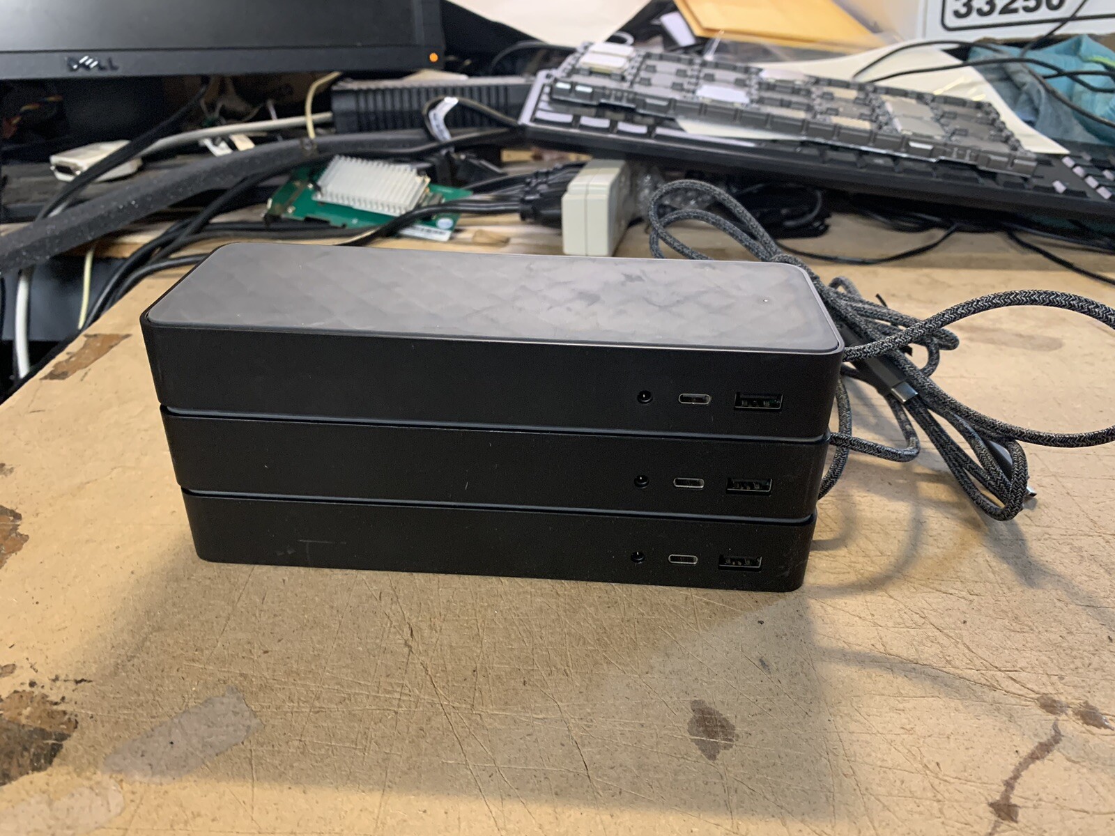 3 x HP 925698-001 USB-C Universal Docking Station HSA-B005DS 935326-001 ...