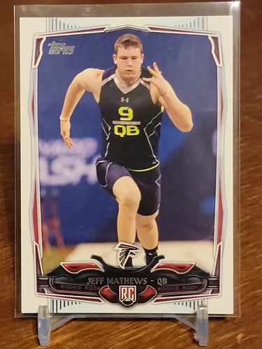 2014 Topps #393 Jeff Mathews Falcons Rookie Card RC | eBay