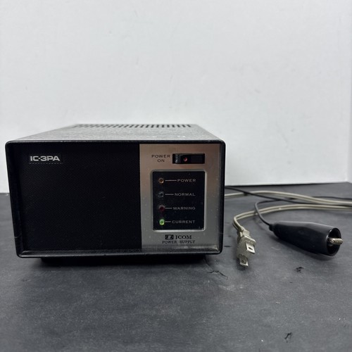 ICOM POWER SUPPLY IC-3PA Working Condition | eBay