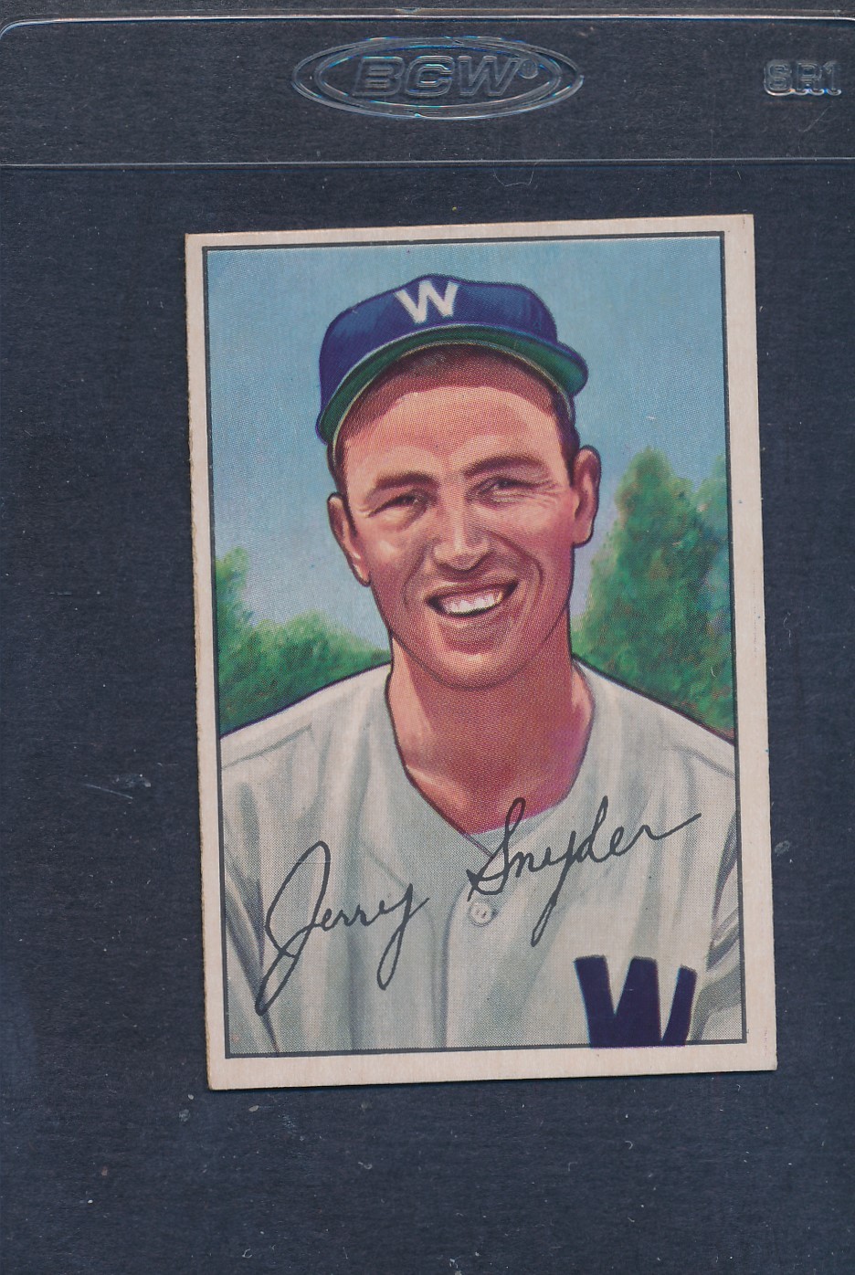 1952 Bowman #246 Jerry Snyder Senators EX/MT *1199 | eBay