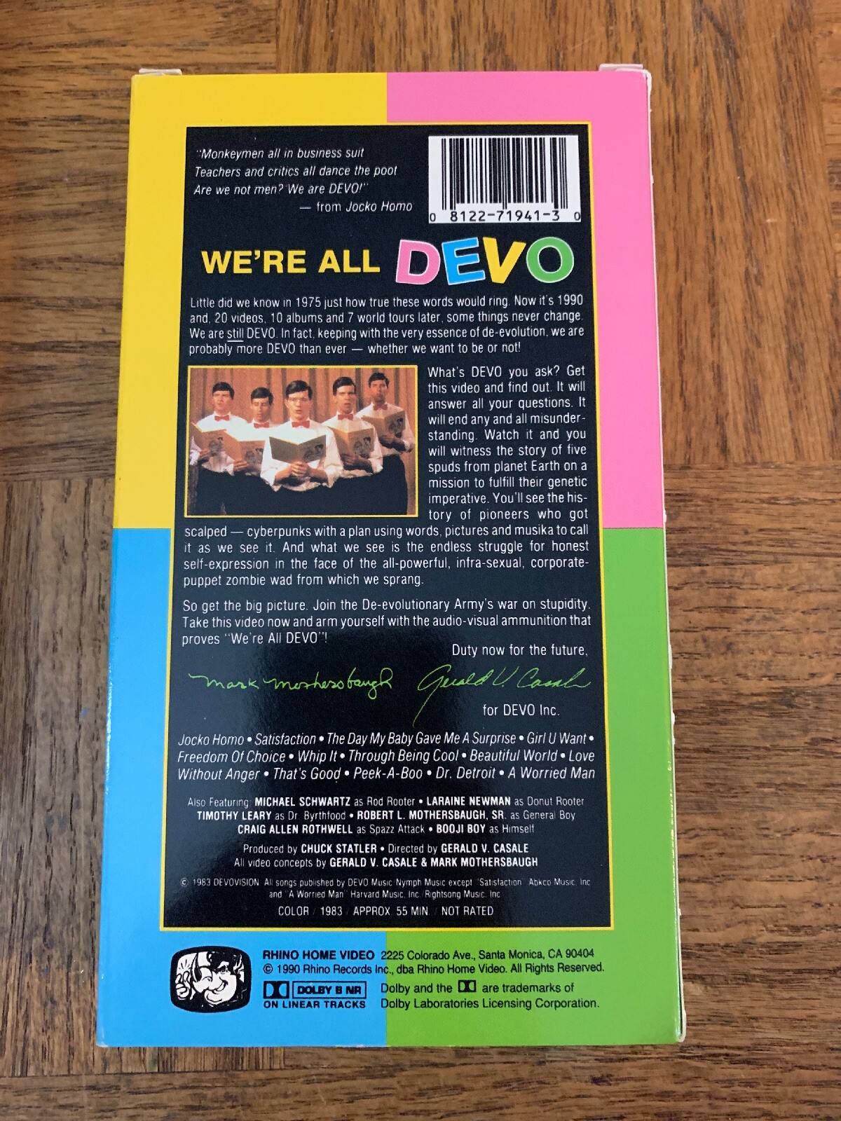 We’re All DEVO VHS | eBay