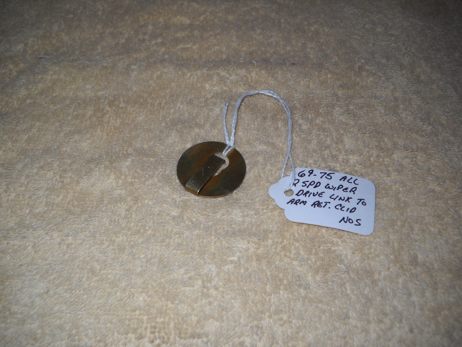 NOS Mopar 1969-75 Dodge Chrysler Plymouth Wiper Drive Link to Arm Clips ...