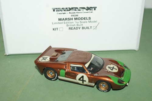 Marsh Models 1/43 Ford MK II 66 LeMans Donohue Hawkins factory finished ...