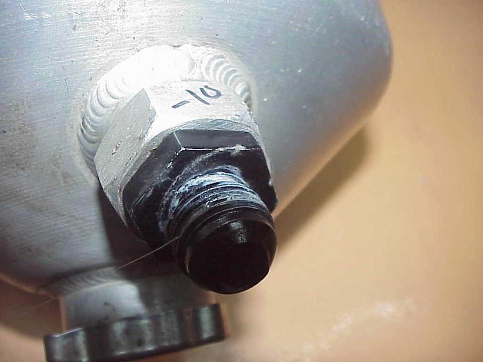 PATTERSON 3 Gallon Aluminum Dry Sump Oil Tank & Mounting Brackets D9 | eBay