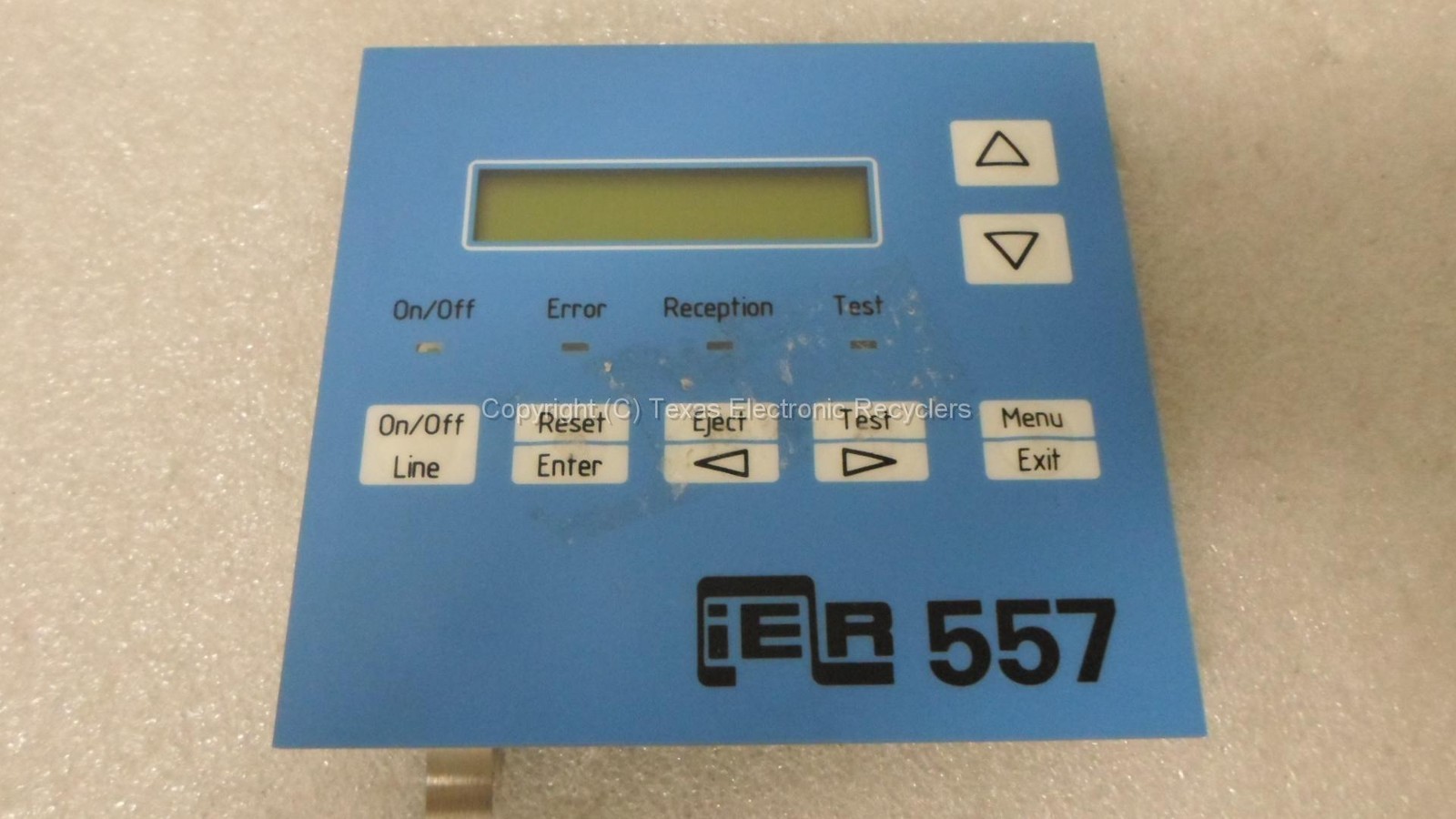 IER 557 M91046A-5 English Keyboard Backlit Front Panel for 557 Thermal ...