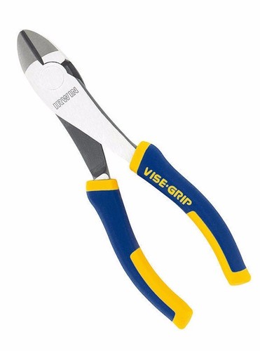 Irwin Vise-Grip 200mm Diagonal Cutting Pliers - Blue/Yellow for sale ...