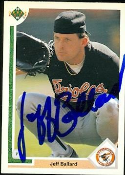 Jeff Ballard autographed Baseball Card (Baltimore Orioles) 1991 Upper ...