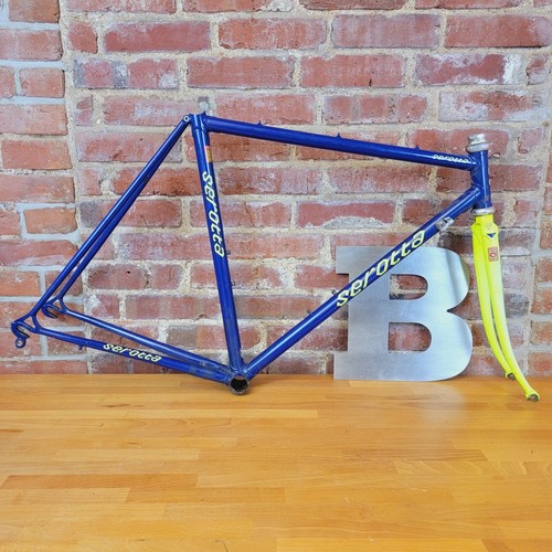 Vintage Serotta CrMo Road Bike Frameset 52cm Campagnolo Columbus Chris ...