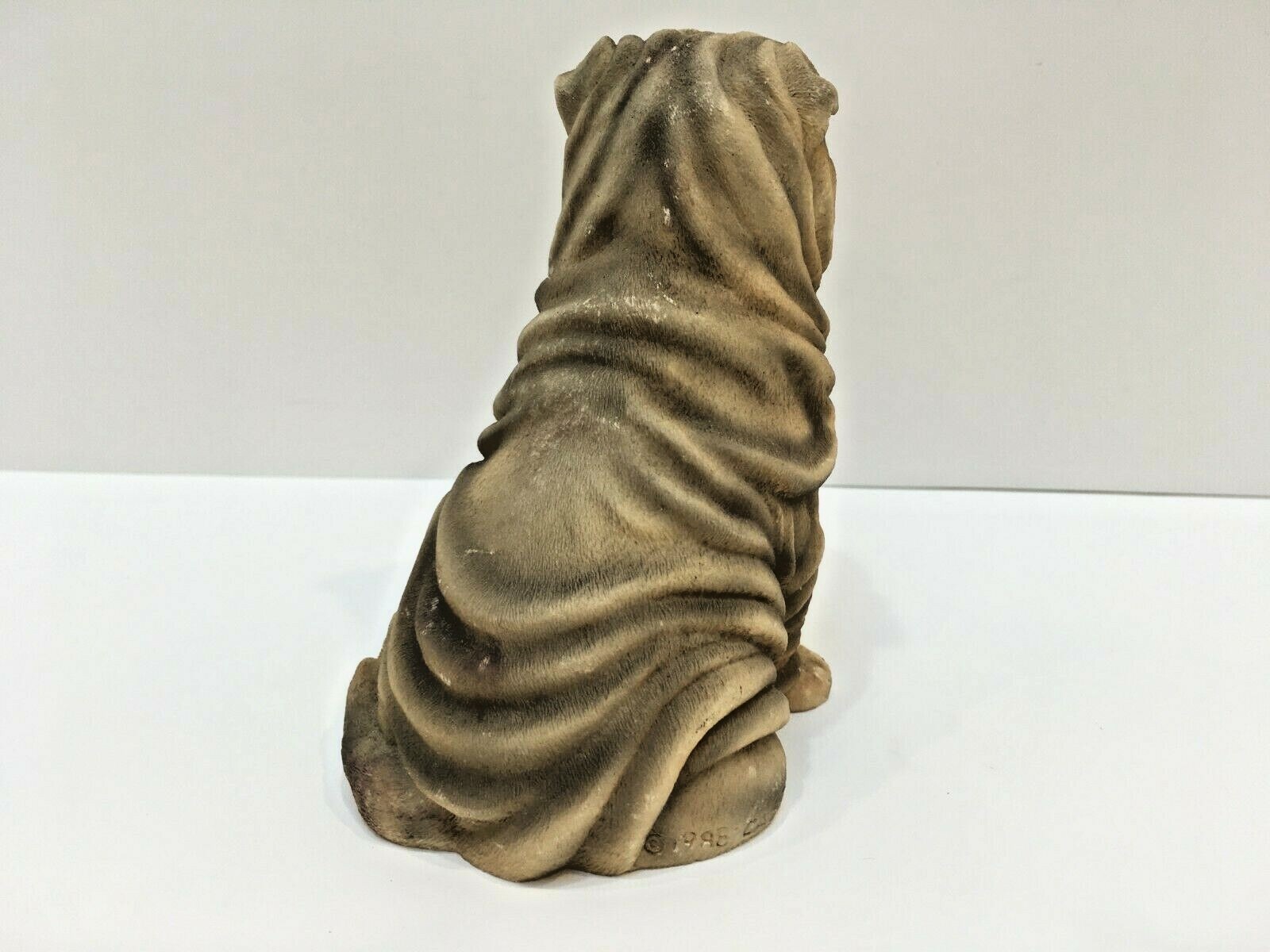 Castagna DOG FIGURE Polyresin 4.25" Tall Signed From Italy 1998 | eBay