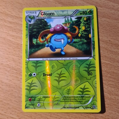 Pokemon --- GLOOM --- XY Ancient Origins! Reverse Holo 2015 | LP/NM ...