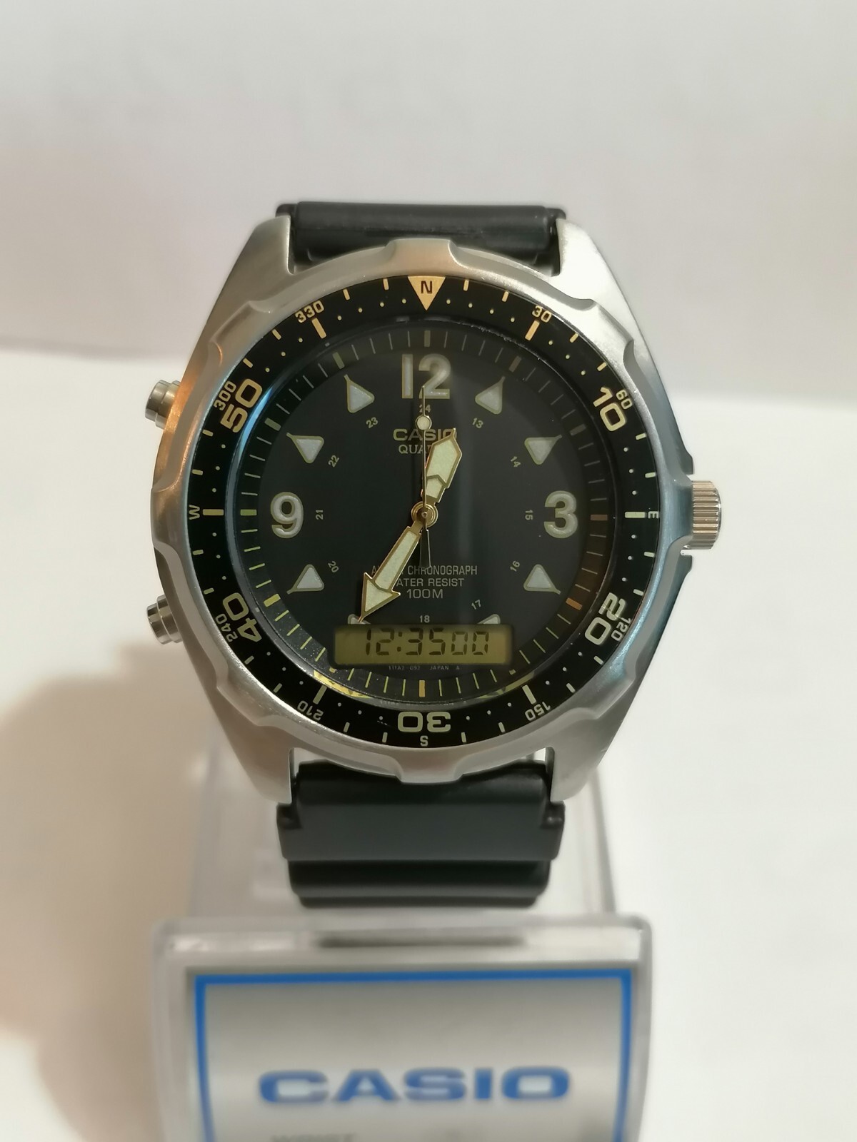 Casio Alarm Chronograph 100m Watch AMW 320d 1374 as Is for sale online ...
