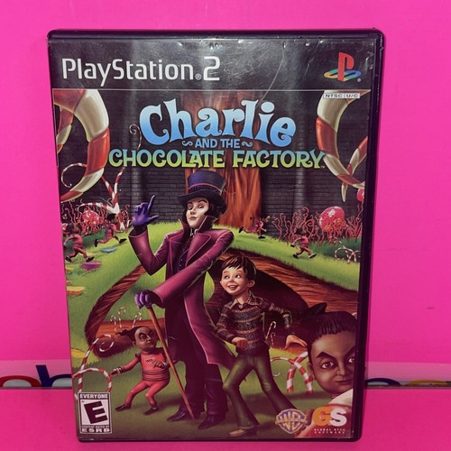 Charlie and the Chocolate Factory (Sony PlayStation 2, 2005) Complete w ...