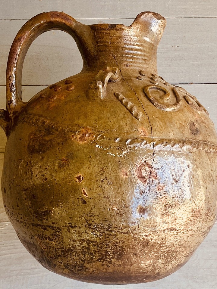 Antique Mexican Pottery 19th Century Spanish Colonial Atzompa Oaxacan ...