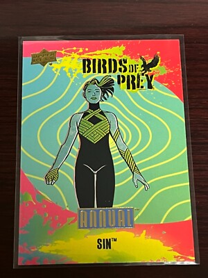 SIN BP-4 2023-24 Upper Deck DC Annual BIRDS of PREY | eBay