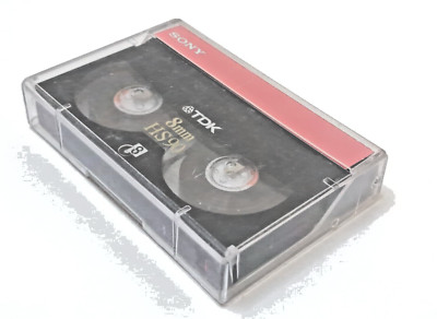 Vintage Sony TDK HS 90 8mm Video & Digital Audio Cassette | eBay