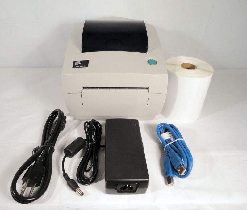 Zebra LP2844Z Thermal Label Fast Ethernet Printer 2844-Z 284Z-20401-001 ...
