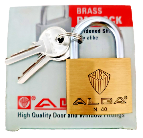 10 X ALBA Padlock KEYED ALIKE Quality lock sheds gate door latch garage ...