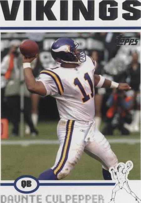 2004 Topps Daunte Culpepper #110 for sale | eBay