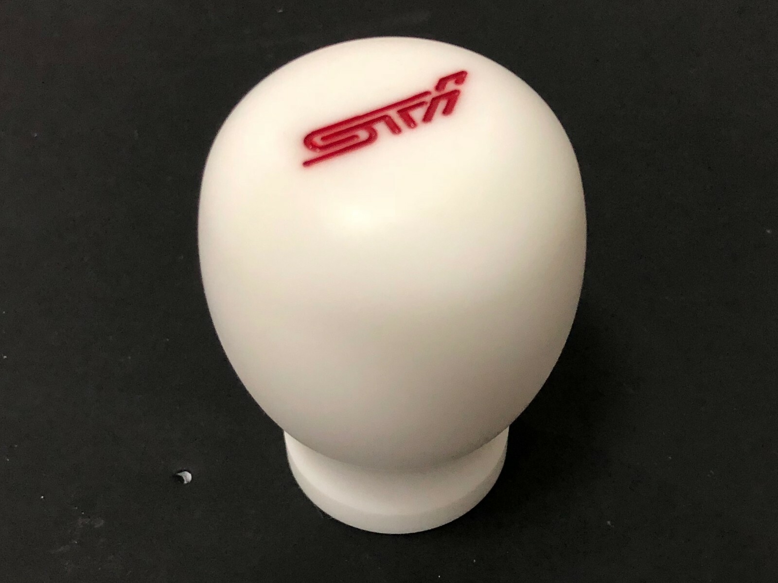 Manual JDM Style STi Racing WH/RD Shift Knob For Subaru WRX STi Legacy ...