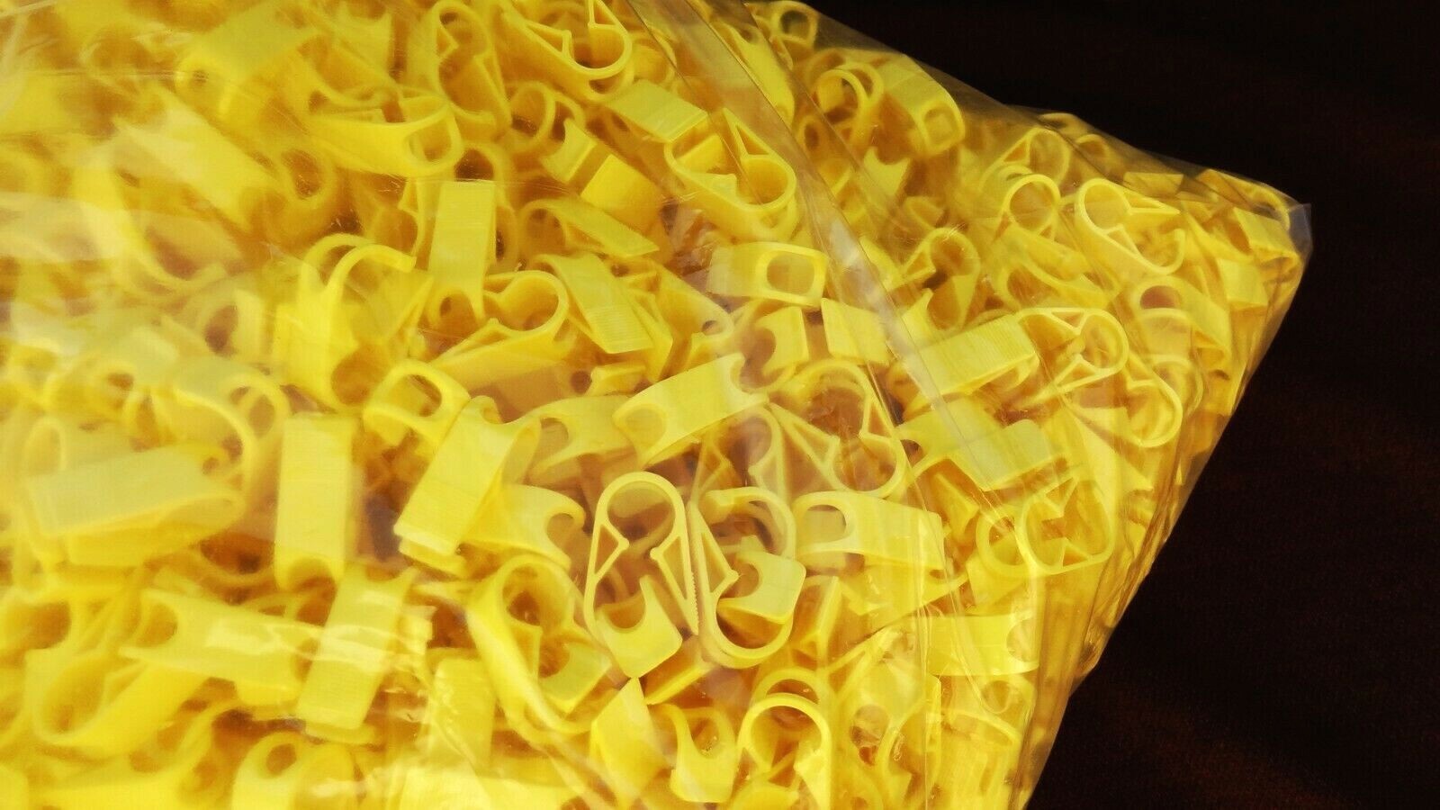 Halkey Roberts 340TCSYL Tubing Clamp Small Yellow Celcon ~ Pack of 5000 ...