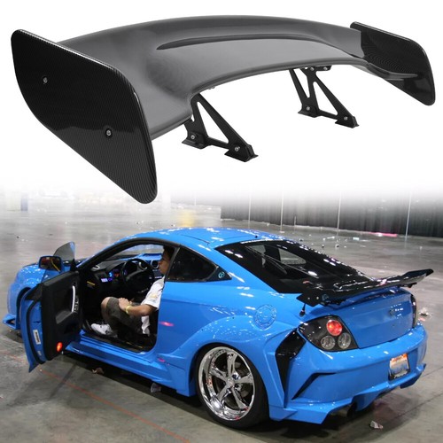 Carbon Look 57"GT Style Trunk Lip Spoilers Wing Adjustable For Honda ...