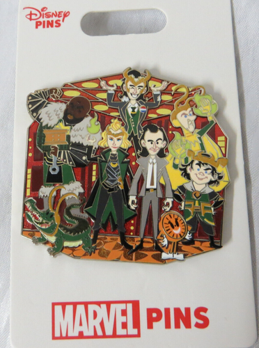 DISNEY PIN LOKI Marvel Cast Family Cluster NEW Marvel Comics | eBay
