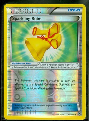 Pokemon SPARKLING ROBE 99/111 - XY Furious Fists Rev Holo MINT! | eBay