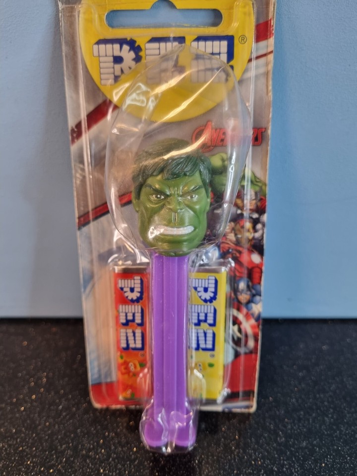 3 X Pez Marvel Avengers, Captain America, Hulk & Iron Man Austria Fruit ...