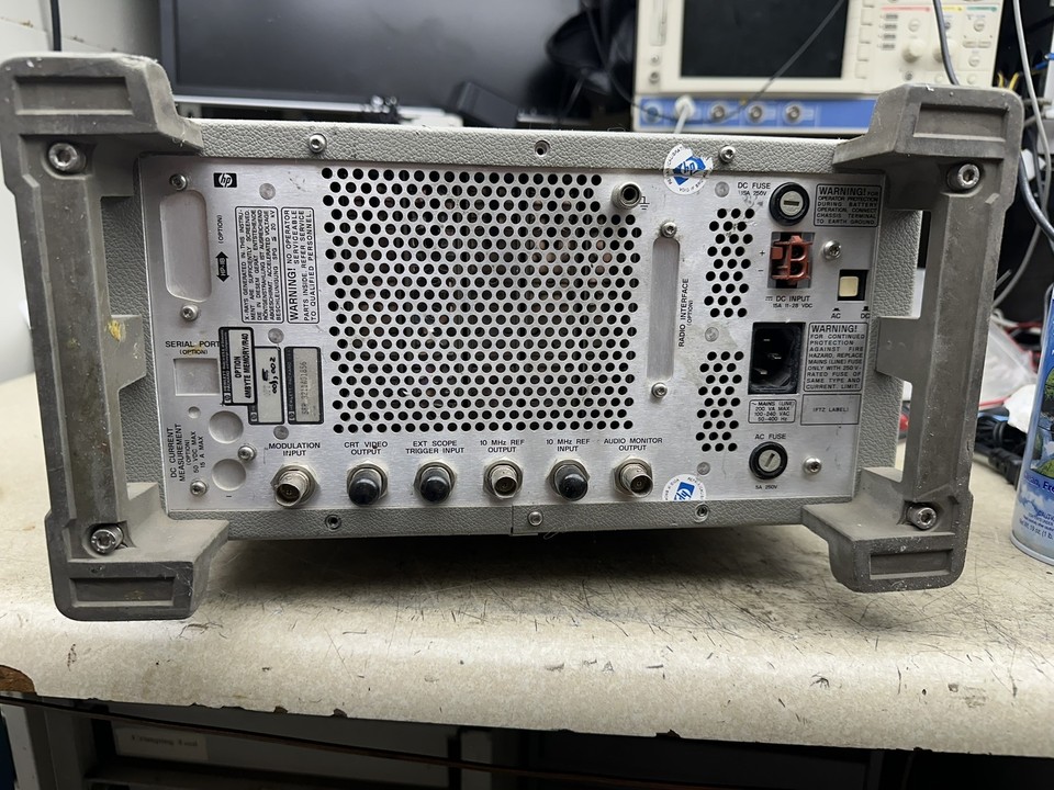 HP 8920A RF COMMUNICATIONS TEST SET 0.4-1000MHz SN 3211A01856 | eBay