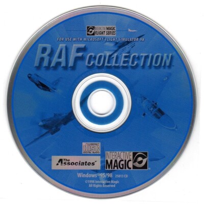 RAF Collection (PC-CD, 1998) for FS98 Windows 95/98 - NEW CD in SLEEVE ...