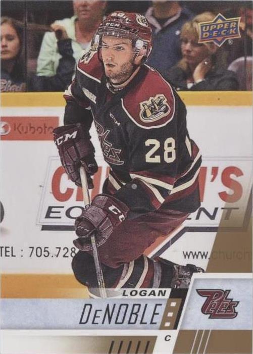 2017-18 Upper Deck CHL - Logan DeNoble #219 (RC) for sale online | eBay