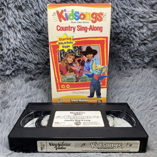 Kidsongs: Country Sing Along VHS Tape 1995 WB Video Kids Family Music ...