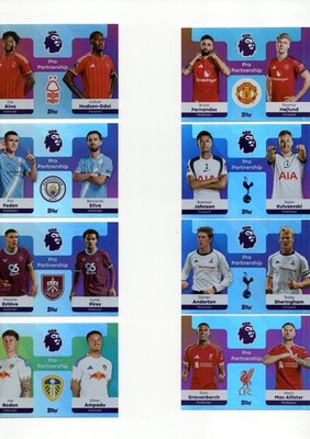 2026 TOPPS PREMIER LEAGUE (EPL) - 'PRO PARTNERSHIP ' - CHOOSE YOUR CARD ...