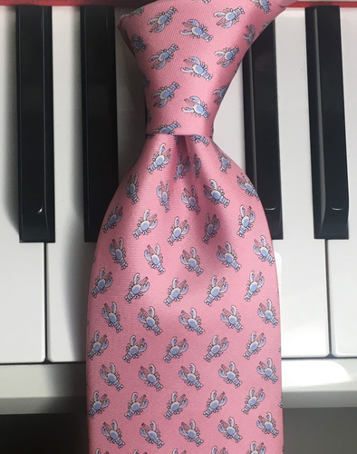 SERO /Baby Blue Lobsters on Preppy Pink Novelty New England Classic ...