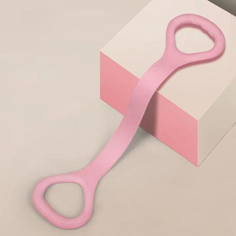 Portable Silicone Elastic Band with 8 Shaped Puller for Fitness and ...