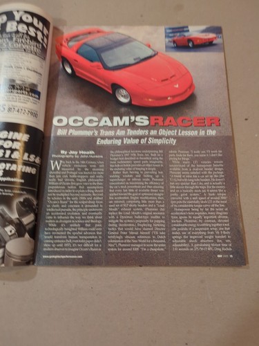 GM High-Tech Performance Magazine May 03 LS LSX Camaro Trans Am LT1 ...