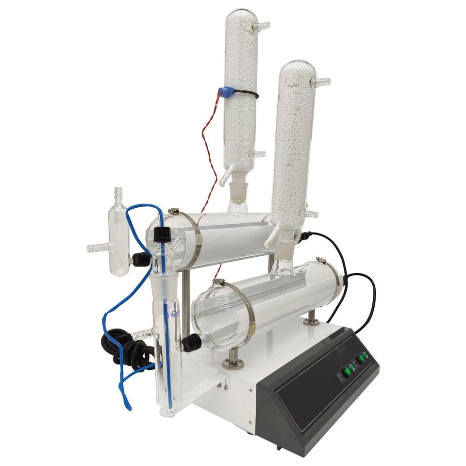 Quartz Automatic Pure Water Distiller Double Distillation Lab Use 220V ...