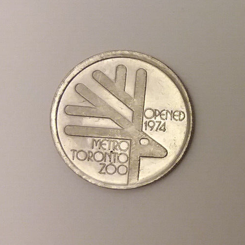 Metro Toronto Zoo Nine Banded Armadillo Souvenir Coin Token 20mm | eBay