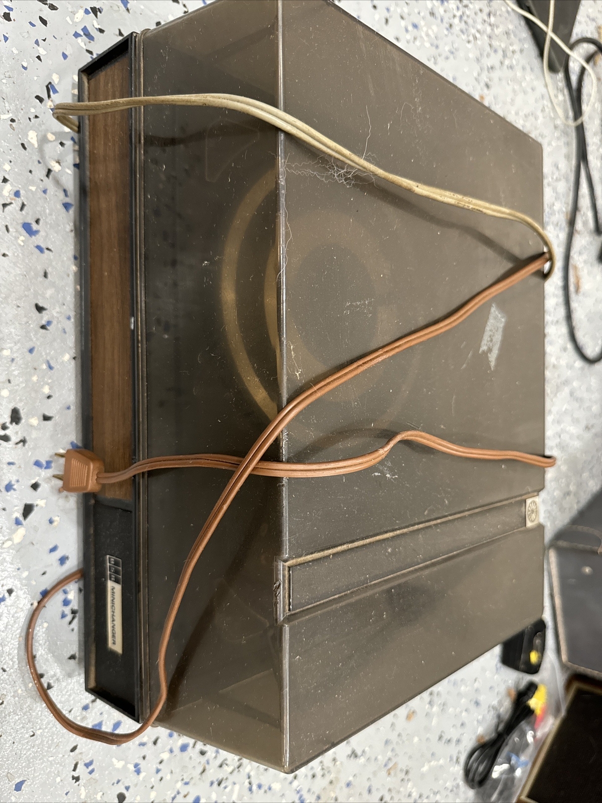 Vintage BSR McDonald Minichanger Turntable w/Top Cover -Tested/Works | eBay