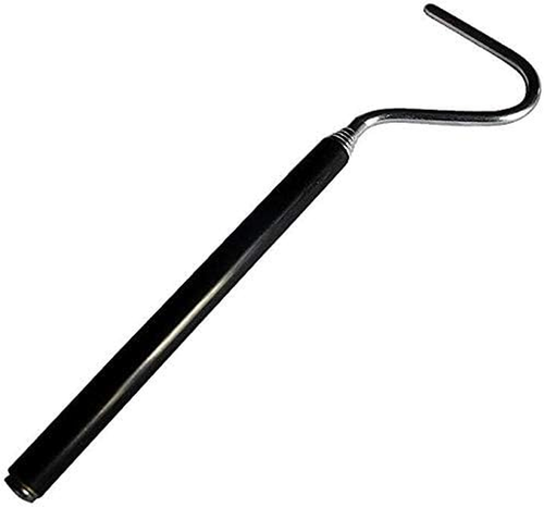 Premium Extra Long Collapsible Stainless Steel Snake Hook Extends to 39 ...