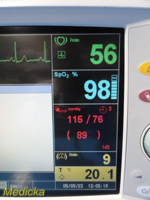 Philips C3 Bedside Patient Monitor W/ New Patient Leads *TESTED ...