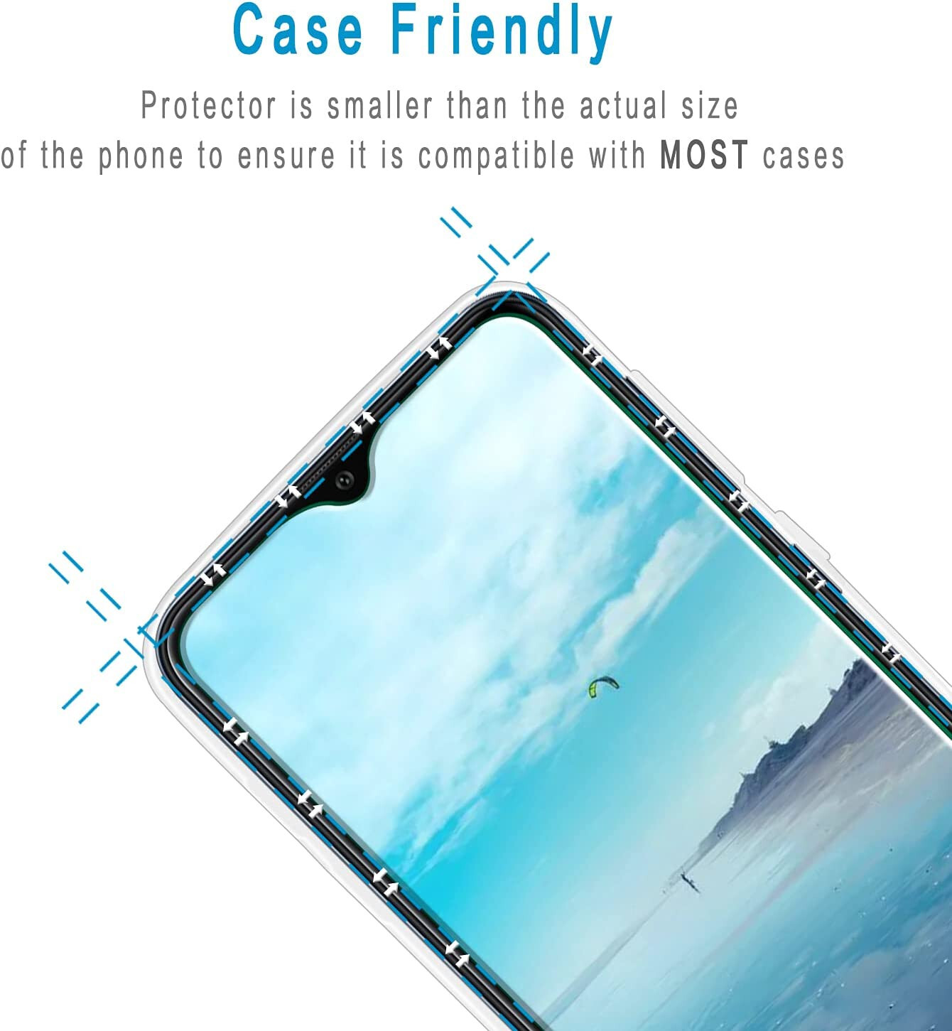 2x Premium Real Tempered Glass Screen Protector For Samsung Galaxy A10 ...