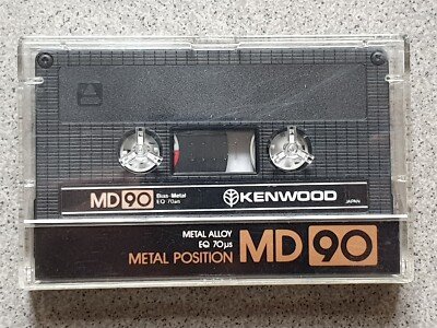KENWOOD MD 90 METAL POSITION Audiocassette 90 Min Kassette Cassette ...